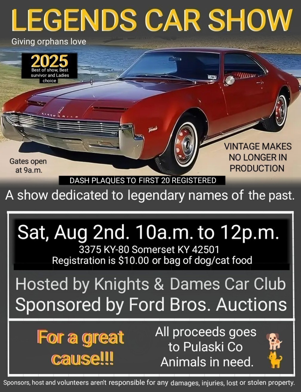 Legends Car Show - Kentucky Motorsports Magazine / KYMOTOMAG