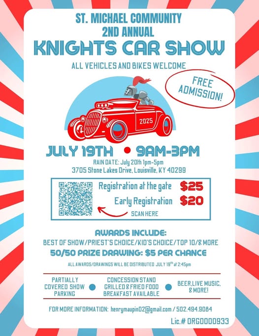 ST. MICHAEL COMMUNITY KNIGHTS CAR SHOW - Kentucky Motorsports Magazine ...